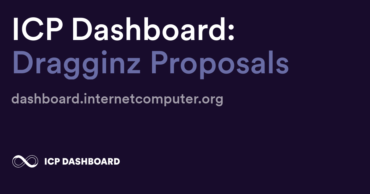 Dragginz Proposals - ICP Dashboard